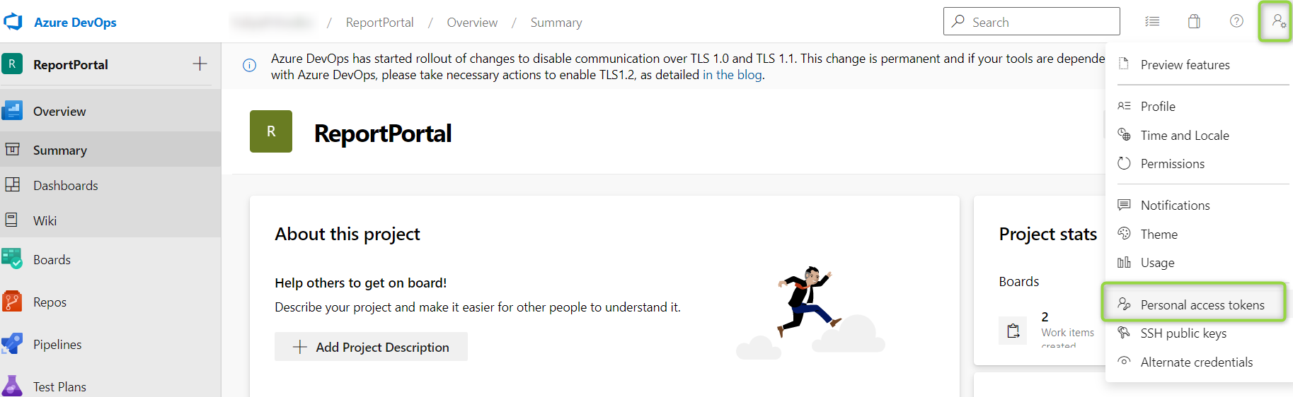 Azure DevOps | ReportPortal Documentation