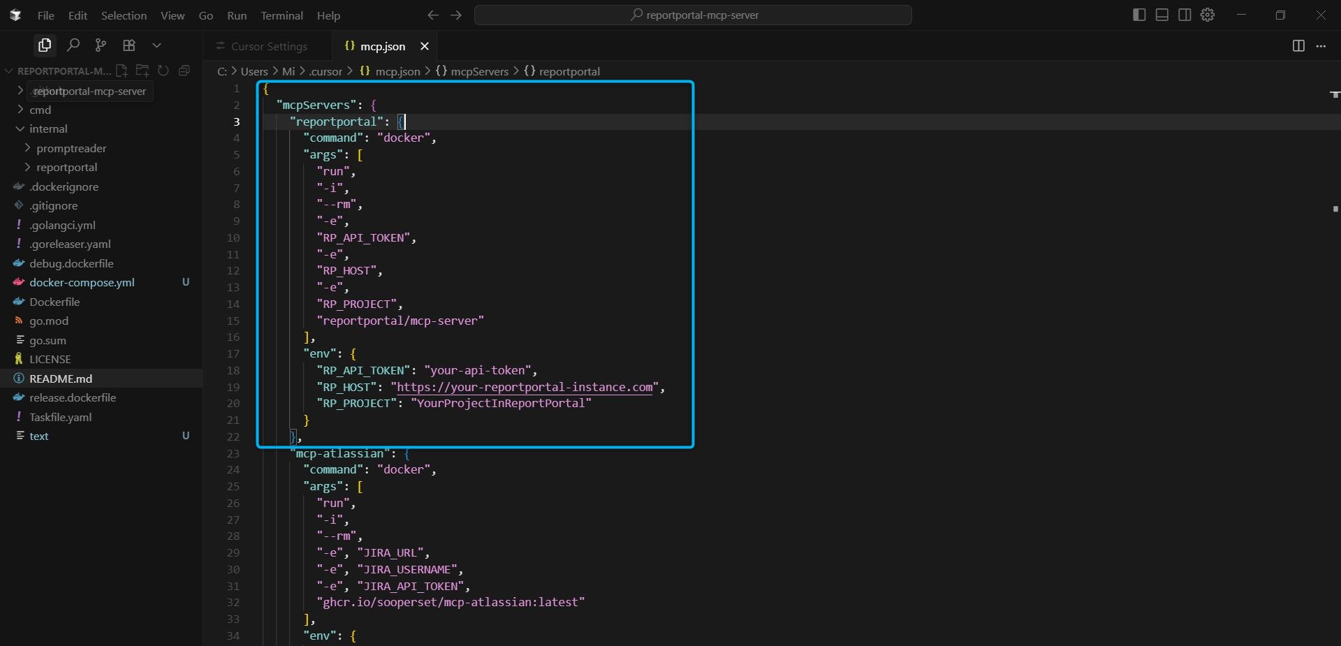 MCP Server | ReportPortal Documentation