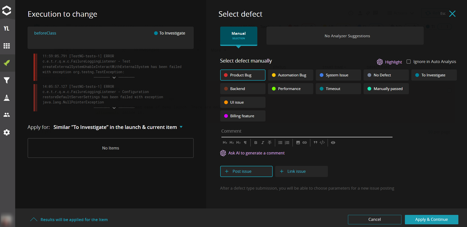 Atlassian Jira Server | ReportPortal Documentation