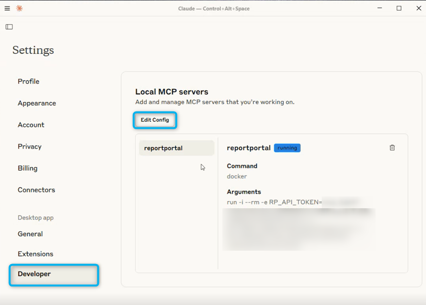 MCP Server | ReportPortal Documentation